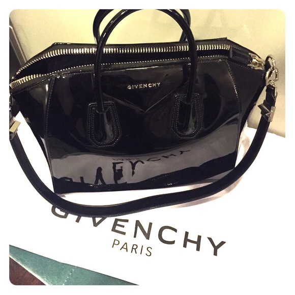 Givenchy | Bags | Givenchy Medium Antigona Patent Leather Tote | Poshmark